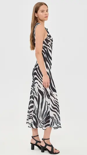 VRG GRL Francesca Sheer Maxi Dress