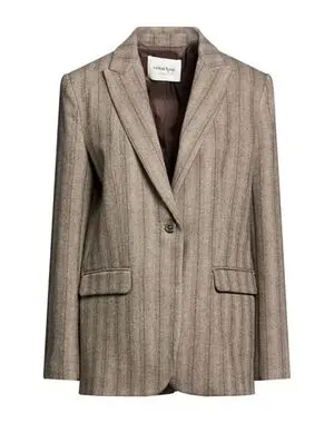 OTTOD'AME Caring Blazer Size Virgin Wool, Viscose, Polyester, Elastane - Grey