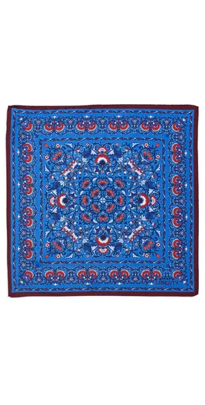 Liberty Silk Twill Square Scarf - Lodden