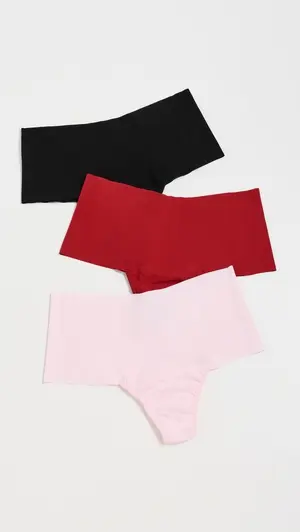 Hanky Panky Breathesoft High Rise Thongs 3 Pack