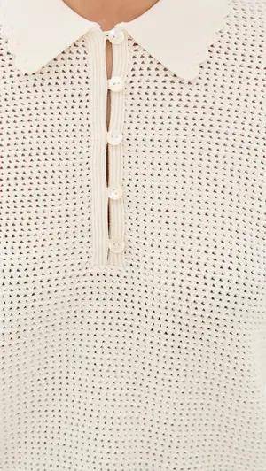 FRAME The Daybreak Polo Top