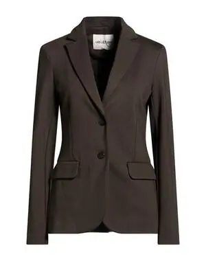 OTTOD'AME Blazer Size Viscose, Nylon, Elastane - Brown