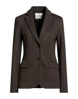 OTTOD'AME Single-breasted Blazer - Brown
