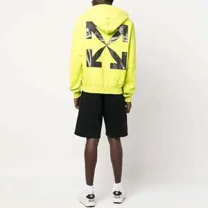 Off-White Caravaggio Arrows Hoodie - White