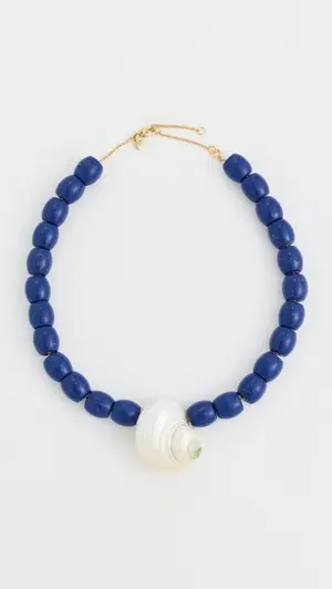 Madewell Oversized Seashell Pendant Necklace