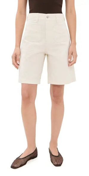 Veronica Beard Carter Shorts - Ecru