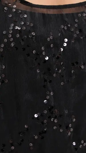 VRG GRL Sequin Midi Dress