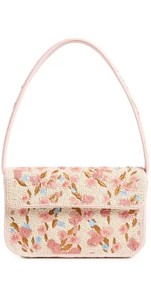 Staud Tommy Beaded Shoulder Bag - Spring Day
