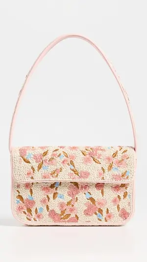 Staud Tommy Beaded Shoulder Bag - Spring Day