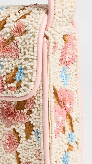 Staud Tommy Beaded Shoulder Bag - Spring Day
