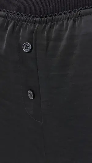 Lioness In Bloom Pants - Noir