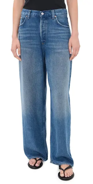AGOLDE Rounded Baggy Jeans - Expression