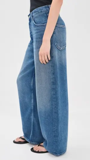 AGOLDE Rounded Baggy Jeans - Expression
