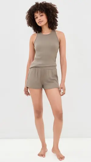 Commando Better Than Basic Rib Relaxed Shorts