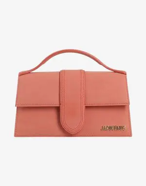 Jacquemus Il Grande Bambino Handbag In Cowhide - Brown