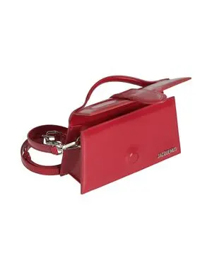 Jacquemus Grande Bambino Leather Handbag - Red