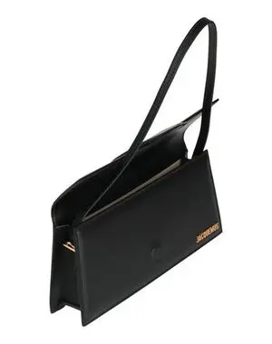 Jacquemus Il Bambino Lungo Handbag In Calfskin - Black