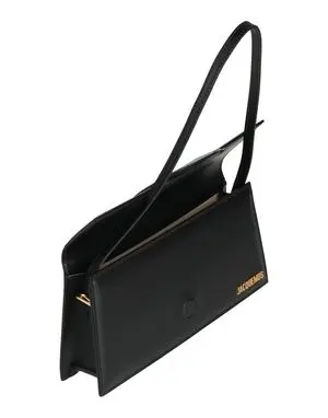 Jacquemus Il Bambino Lungo Handbag In Calfskin - Black