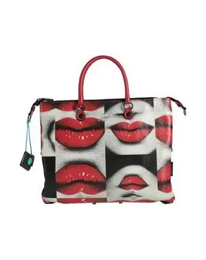 GABS Calfskin Leather Tote - Red