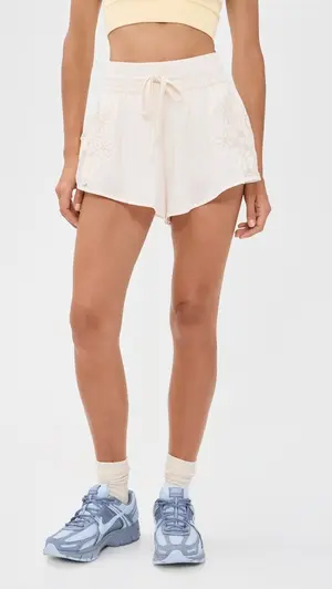 Free People Wild Bloom Shorts