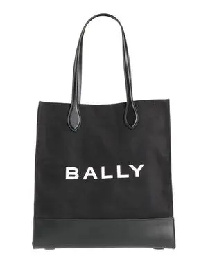 Bally Shopper Bag In Textile Fibers - Black
