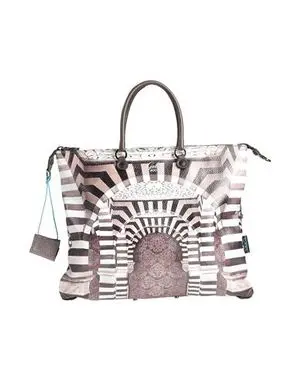 GABS Dark Calfskin Maxi Shopper Bag - Brown