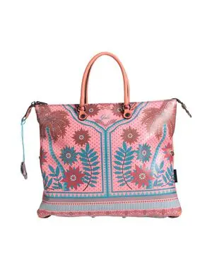 GABS Calfskin Handbag With Floral Print