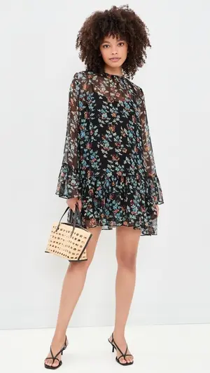Ulla Johnson Emmeline Silk Mini Dress
