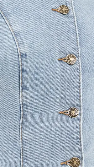 Lioness Femme Blouse - Light Denim