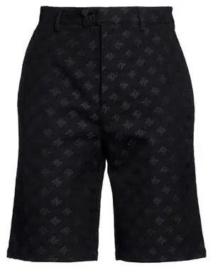 Amiri Shorts & Bermuda Shorts Size Cotton, Virgin Wool - Black