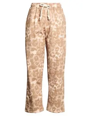 DISCLAIMER Cotton Leopard Print Track Pants