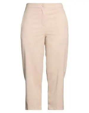 VICOLO Pants Size Polyester, Viscose, Elastane - Beige