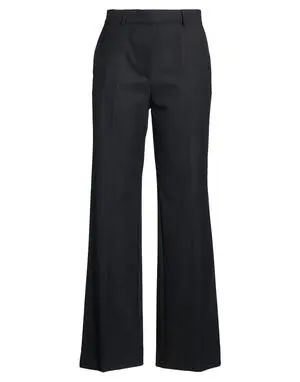 OTTOD'AME Pants Charcoal Size Polyester, Wool, Elastane