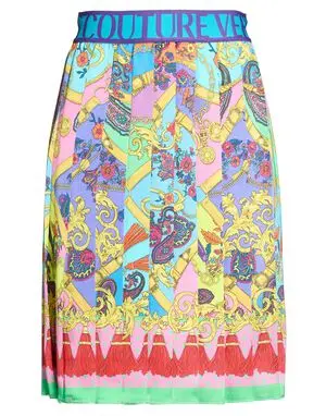 Versace Pleated Midi Skirt