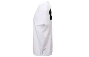 Off-White Short Sleeve T-shirt With Back Logo Detail
