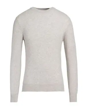 Altea Dark Virgin Wool Sweater - Light Grey
