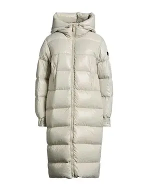 Peuterey Quilted Hooded Down Coat - Green
