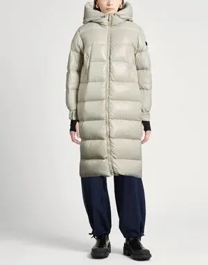 Peuterey Quilted Hooded Down Coat - Green