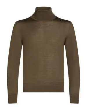 Barena Venezia Merino Wool Turtleneck - Green
