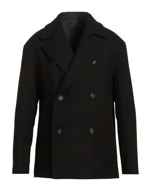 LANEUS Coat Size Virgin Wool, Polyamide
