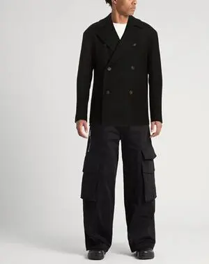 LANEUS Coat Size Virgin Wool, Polyamide