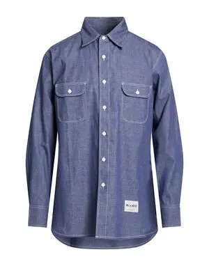 MOORER Denim Shirt Size Cotton