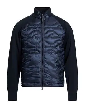 Paul & Shark Puffer Size Virgin Wool, Acrylic - Navy
