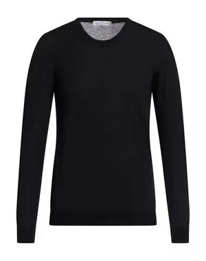 DANIELE ALESSANDRINI Sweater Size Merino Wool - Black