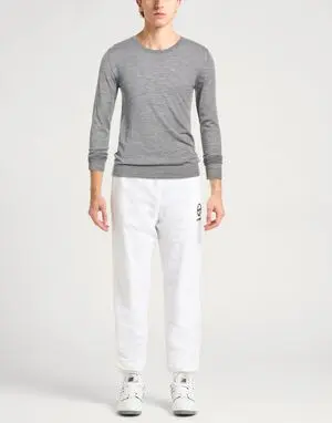 DANIELE ALESSANDRINI Merino Wool Crewneck Sweater - Grey