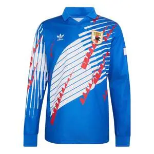 Adidas 1993 Japan Long Sleeve Jersey - Blue