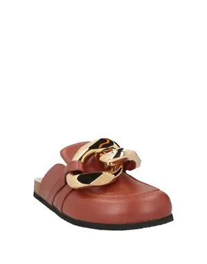 JW Anderson Calfskin Mules - Tan