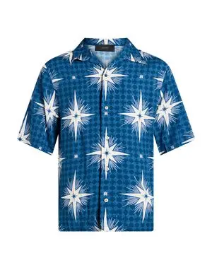 Amiri Shirt Size Viscose - Blue
