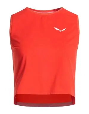 SALEWA T-shirt Size Polyamide, Polyester, Elastane - Orange