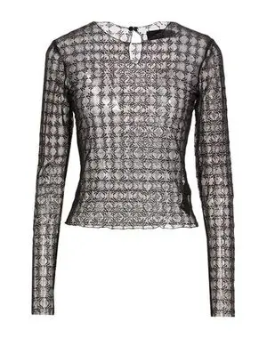 Amiri Top Size Polyester, Elastane - Black